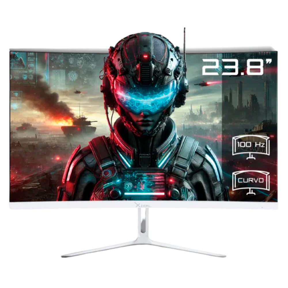 Monitor LED XZEAL 23.8" XSPMG07B 1920*1080 FULL HD / XST-570-1 / CURVO ...