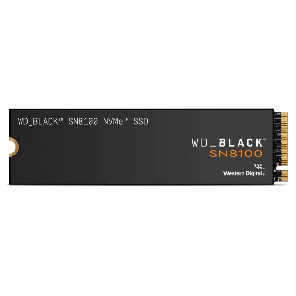 UNIDAD SSD M.2 WD 2TB WDS200T1X0M BLACK SN8100 / PCI EXPRESS 4.0 / NVME ...
